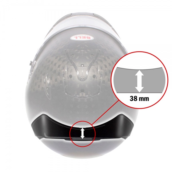 Buy Bell Clear Rear Helmet Spoiler | 2050032 | MSAR