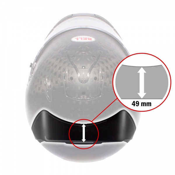 Buy Bell Clear Rear Helmet Spoiler | 2050032 | MSAR London