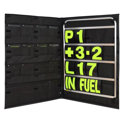 BG Racing Standard Silver Pit Board Kit | BGR260 | MSAR