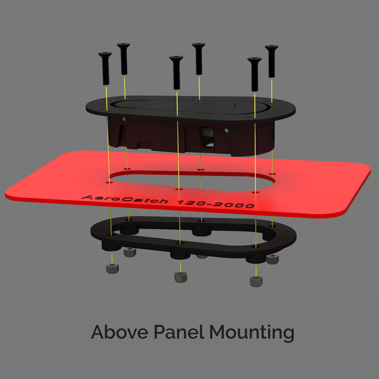 Aerocatch Extreme Above Panel Catches | 120-4000 | MSAR