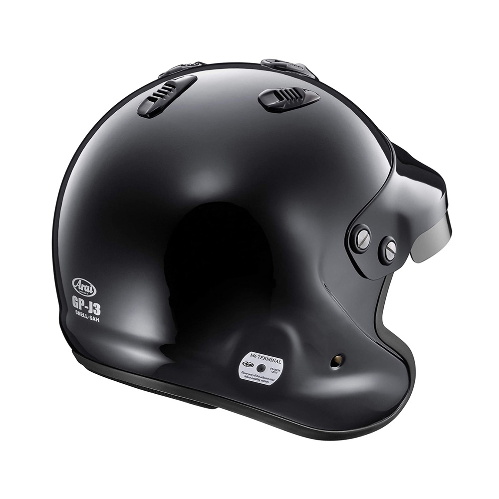 Buy Arai GP-Jet 3 Black Helmet | 11643-15BLK | MSAR