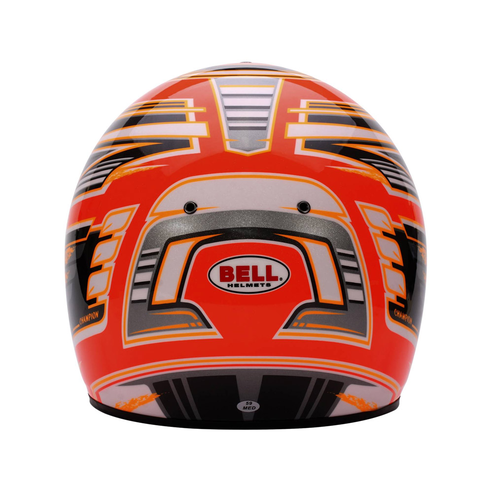 Bell KC7-CMR Kart Helmet Champion Orange | 1311 | MSAR