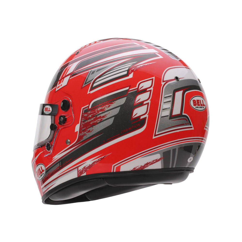 Bell KC7-CMR Champion Kart Helmet Red | 1311 | MSAR