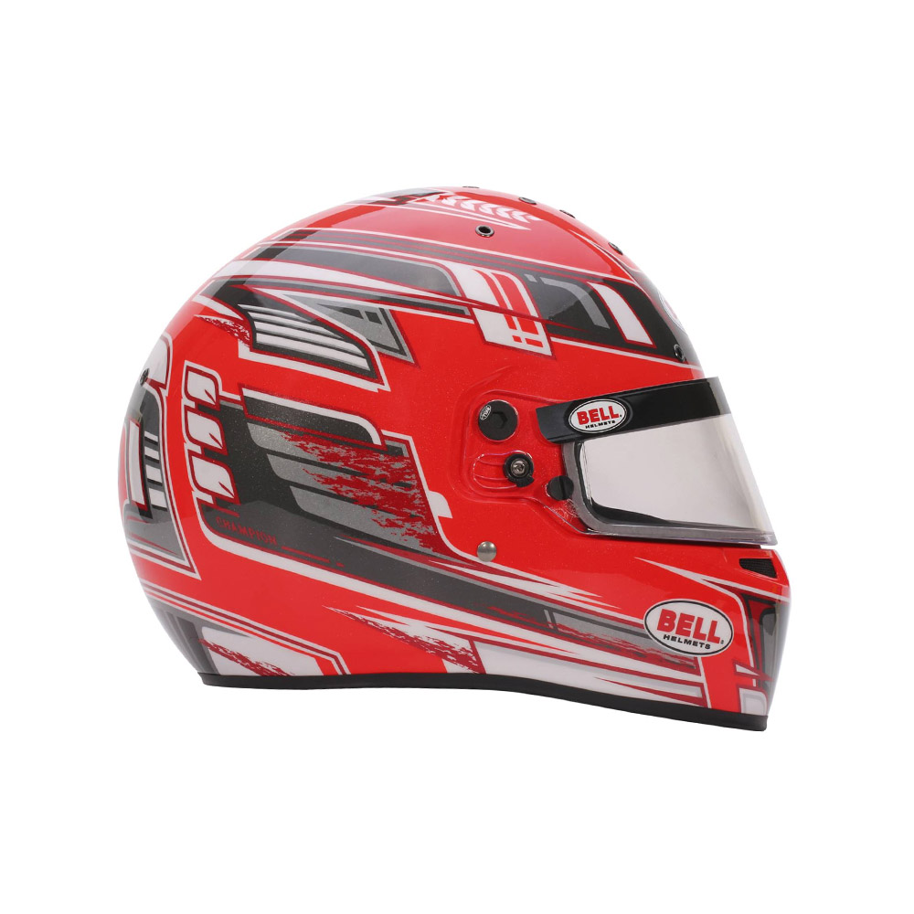 Bell KC7-CMR Champion Kart Helmet Red | 1311 | MSAR