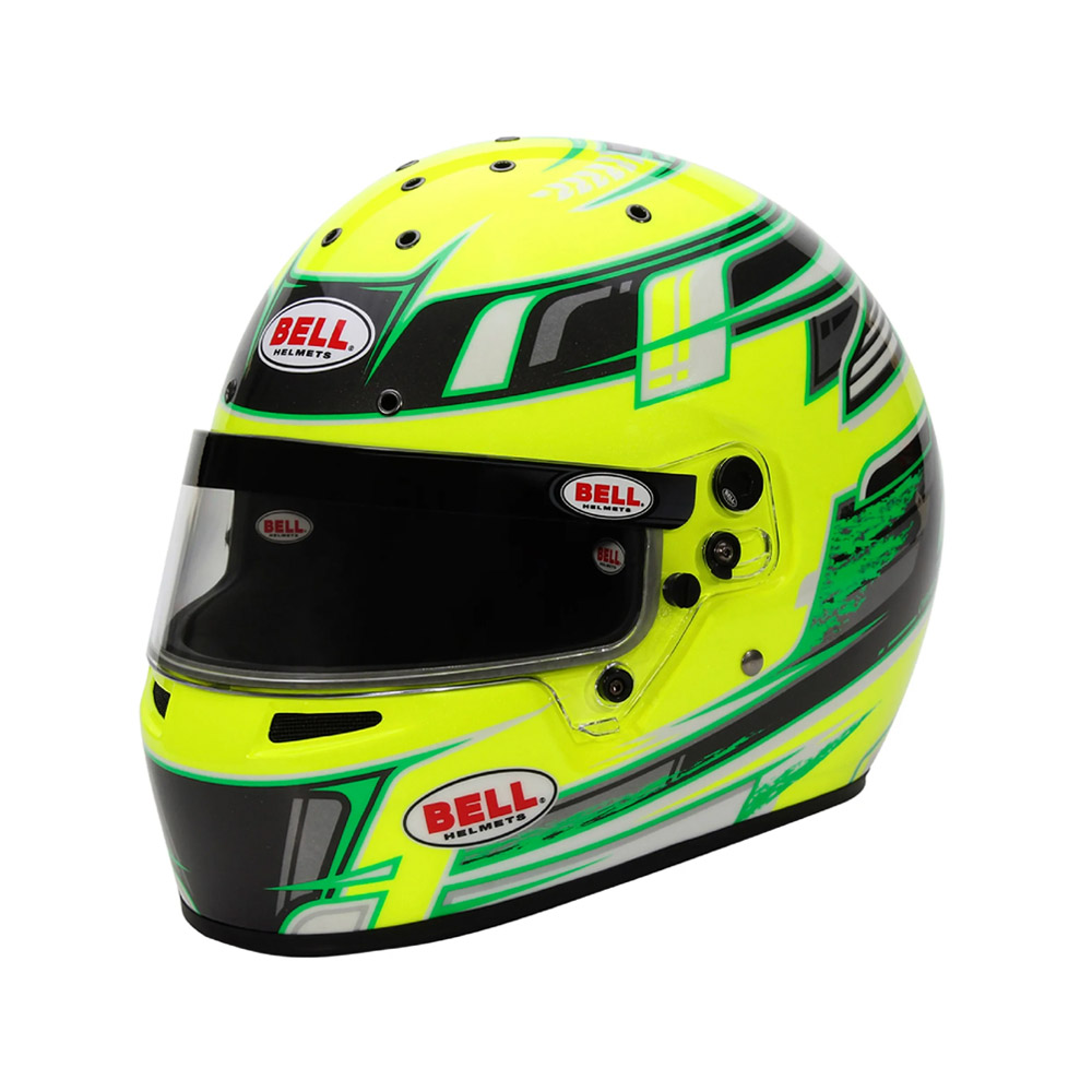 Bell KC7-CMR Kart Helmet Champion Yellow | 1311 | MSAR