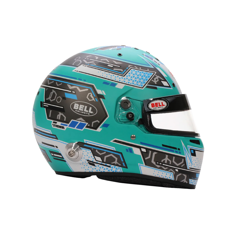 Bell RS7 Pro Stamina Green Race Helmet | 1310B8 | MSAR