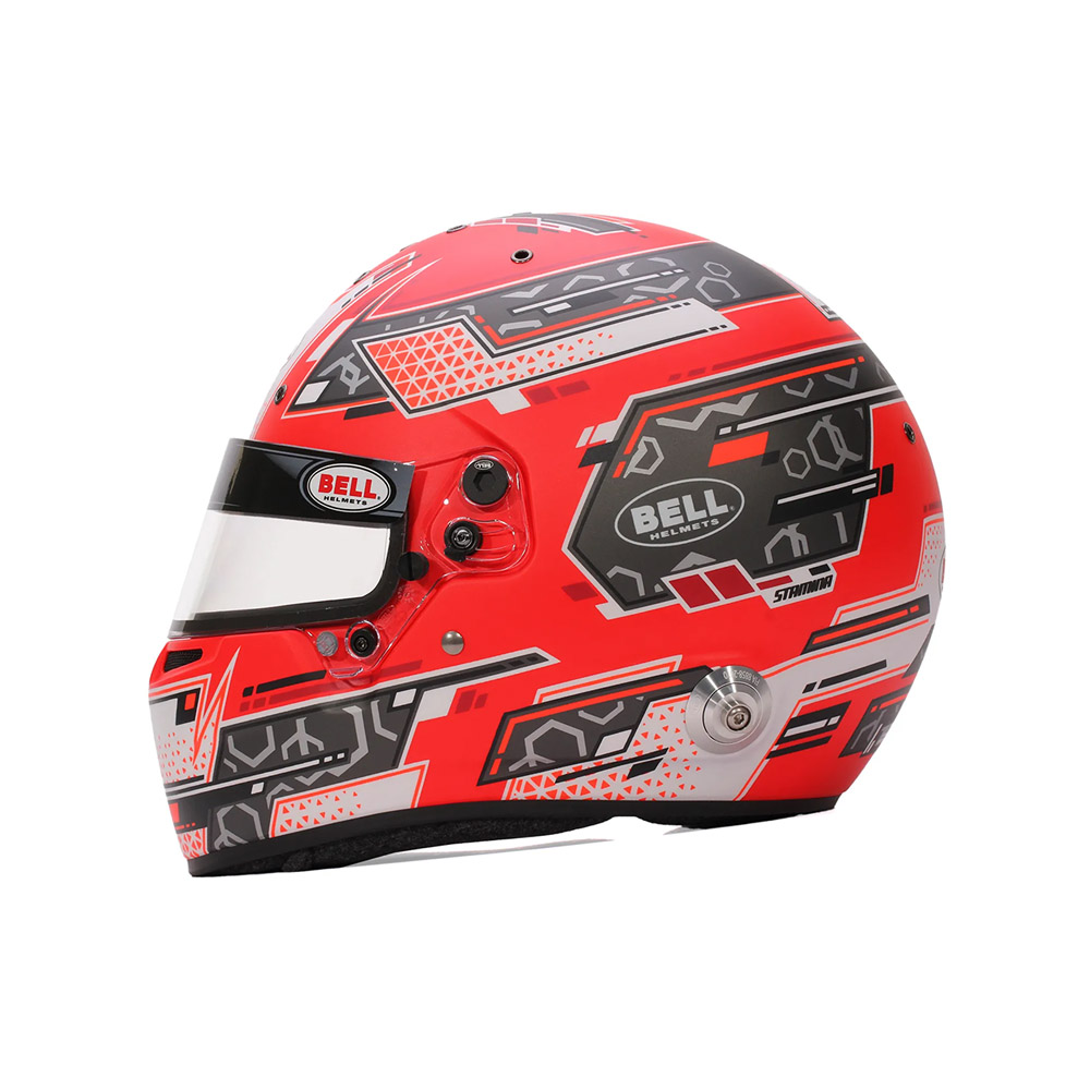 Bell RS7 Pro Stamina Red Race Helmet | 1310B7 | MSAR