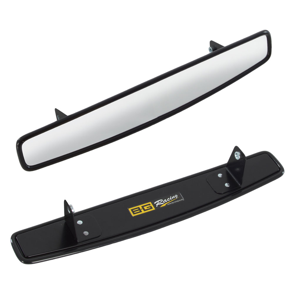 BG Racing 15 Inch Wide Angle Rear View Mirror | BGR750 | MSAR