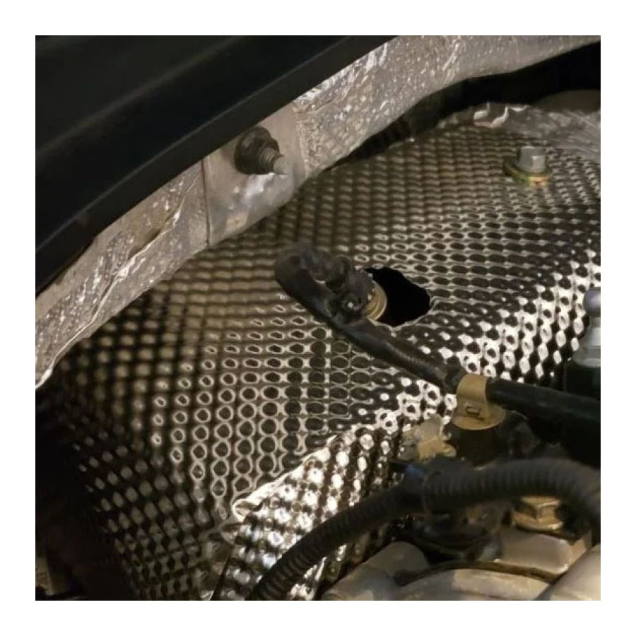 BG Racing Embossed Heat Shield | BG5311 | MSAR