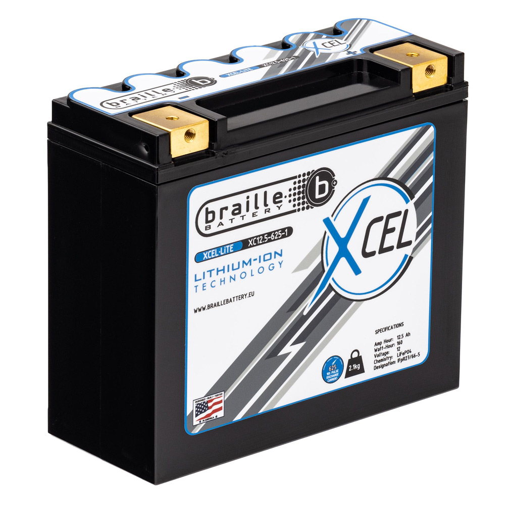 Braille XC12.5-625-1 XCEL-LITE Lithium Battery | MSAR