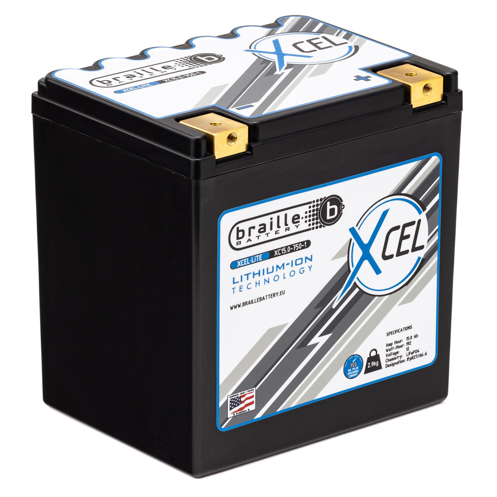 Braille XC15.0-750-1 XCEL-LITE Lithium Battery | MSAR