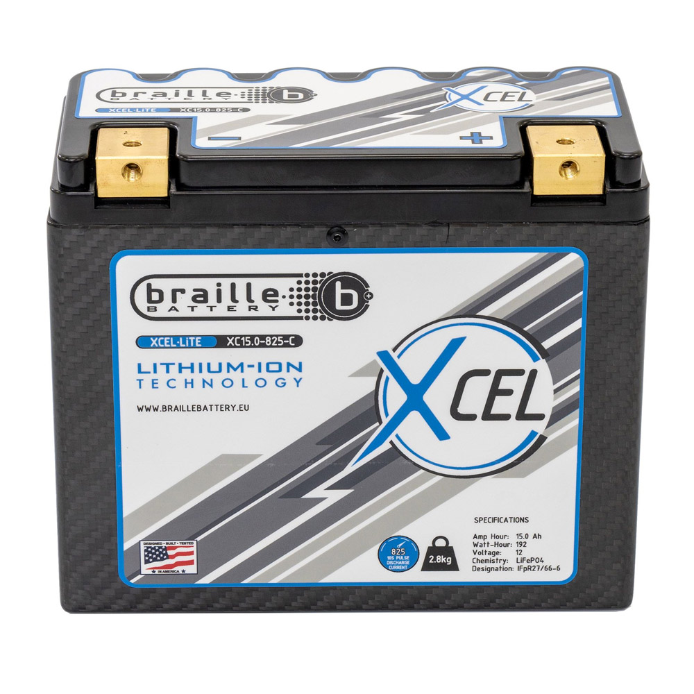 Braille XC15.0-825-C XCEL-LITE Lithium Battery | MSAR
