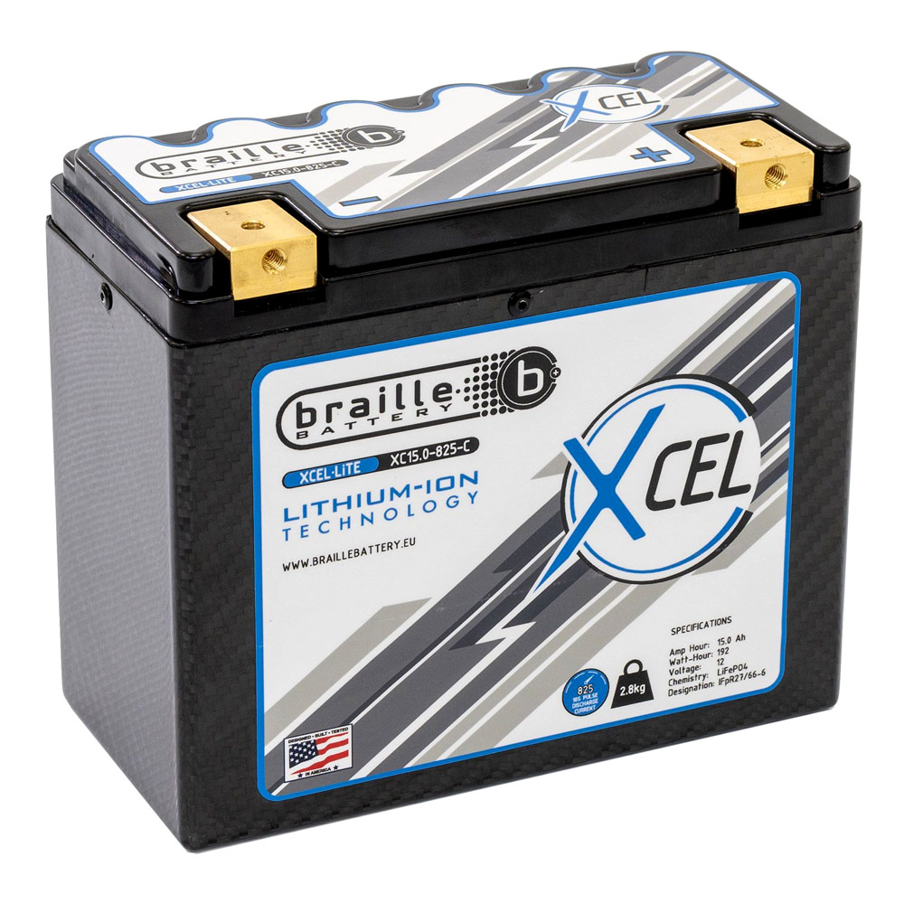 Braille XC15.0-825-C XCEL-LITE Lithium Battery | MSAR