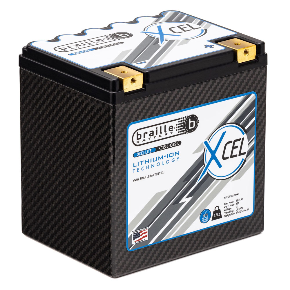 Braille XC25.0-1375-C XCEL-LITE Lithium Battery | MSAR