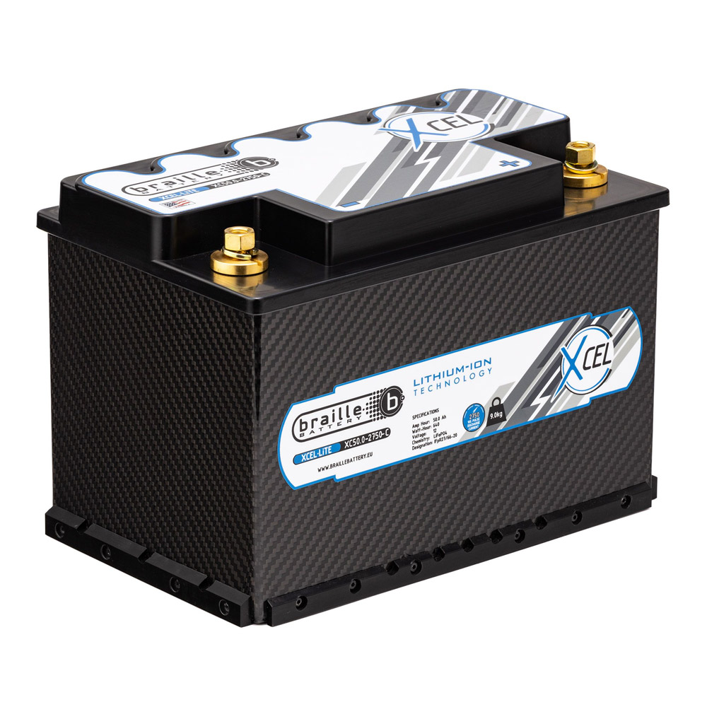 Braille XC50.0-2750-C XCEL-LITE Lithium Battery | MSAR