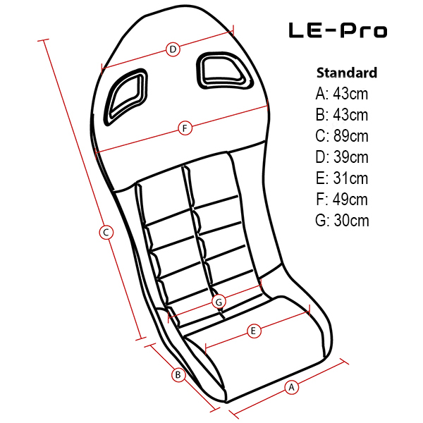 Corbeau LE-Pro Racing Seat | SL014 | MSAR