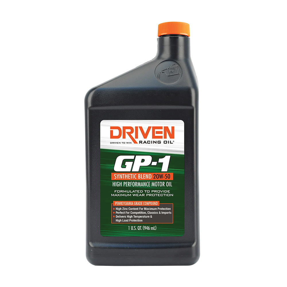 Joe Gibbs Driven GP-1 20W-50 Synthetic Blend | MSAR
