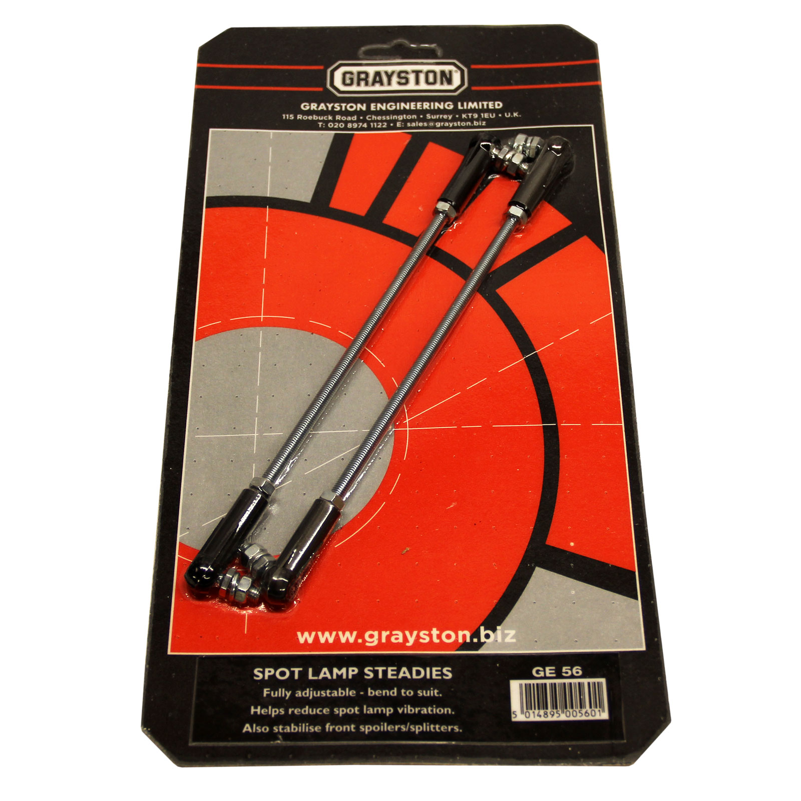 Grayston Competition Lamp Steady Bars | GE56 | MSAR
