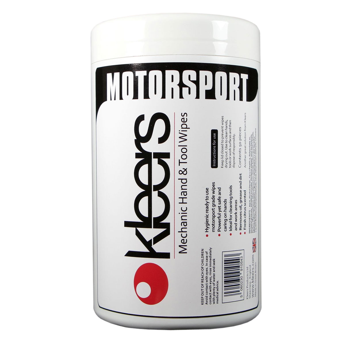 Buy Kleers Mechanic Hand & Tool Wipes | WIPE | MSAR