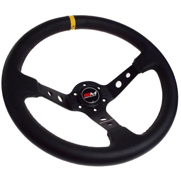 Motamec Rally Leather Steering Wheel | MTDP350 | MSAR