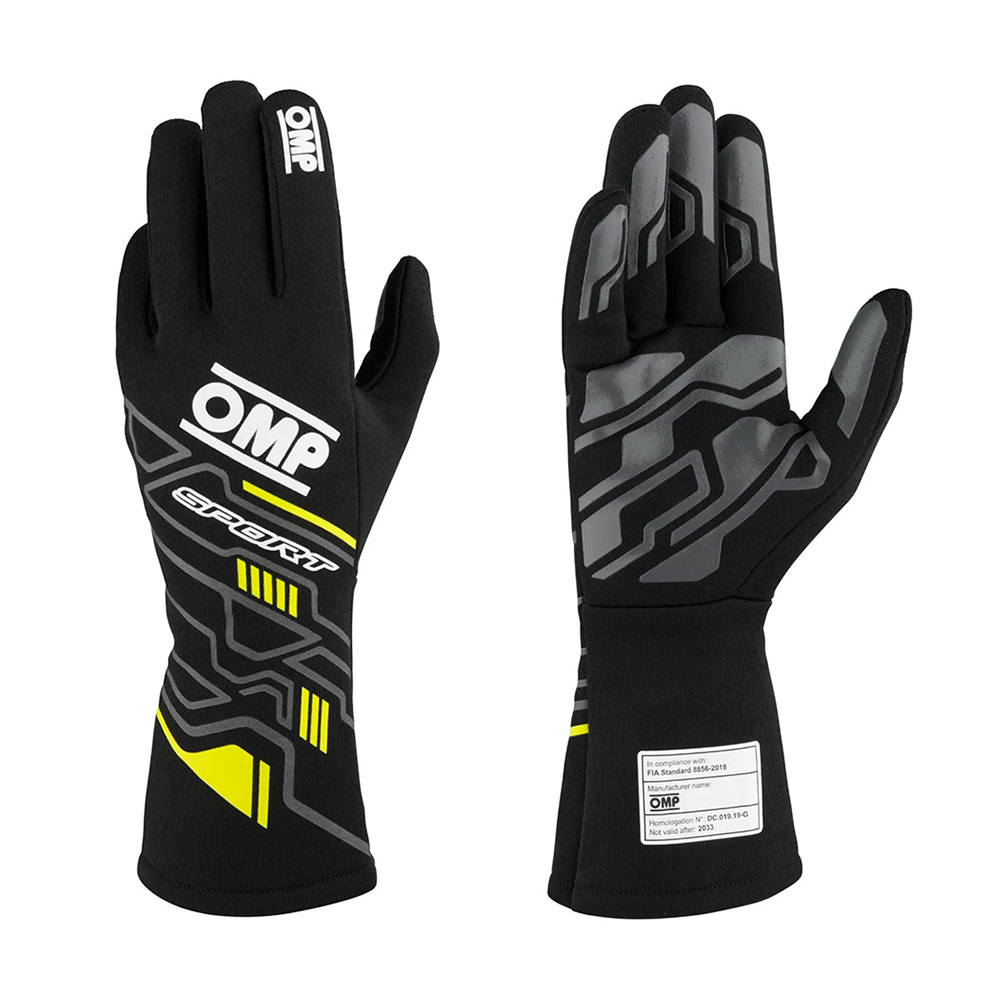 OMP Sport Race Gloves | Fireproof Clubman Driver | MSAR