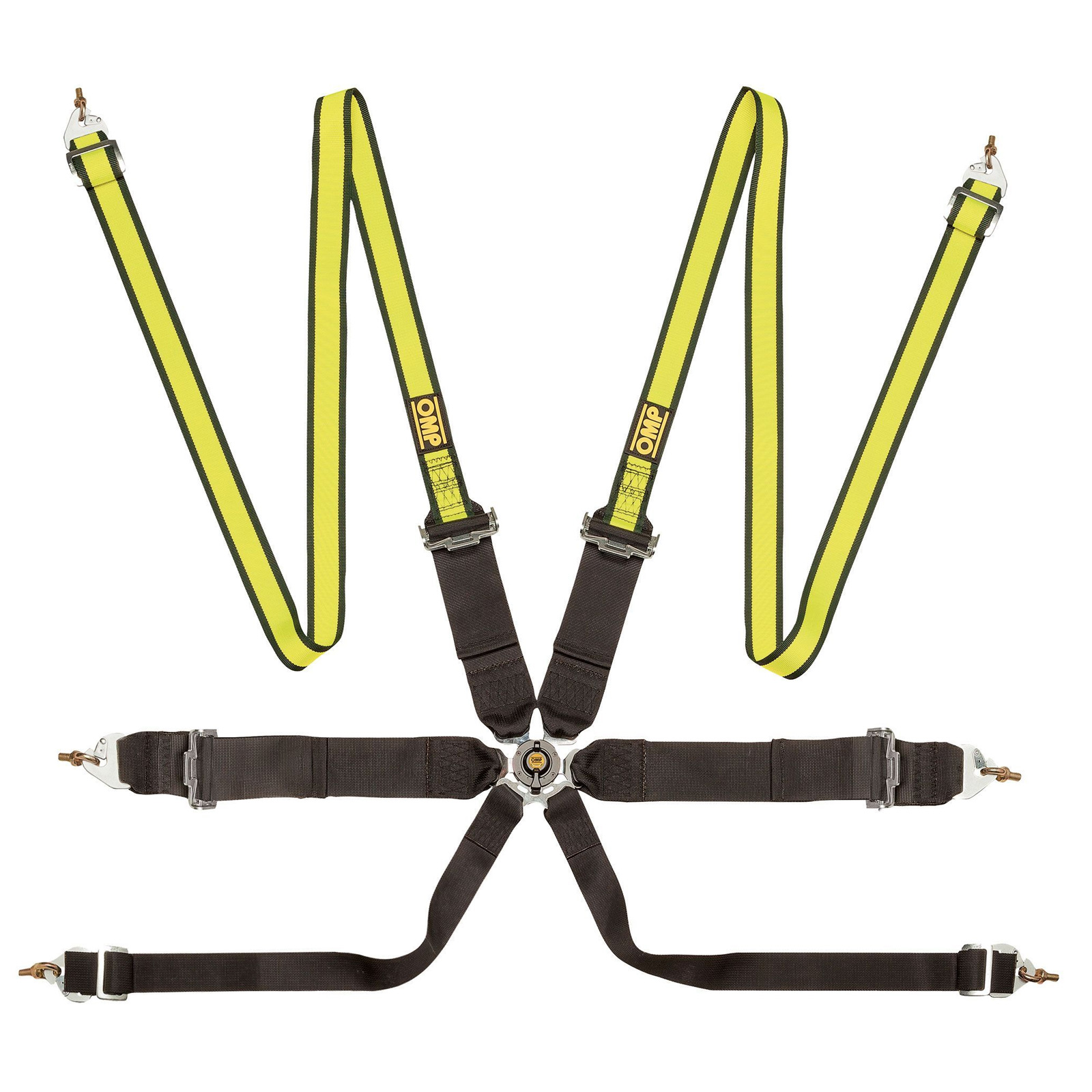 OMP Saloon 6 Point HANS Harness | DA0-0204-B02 | MSAR