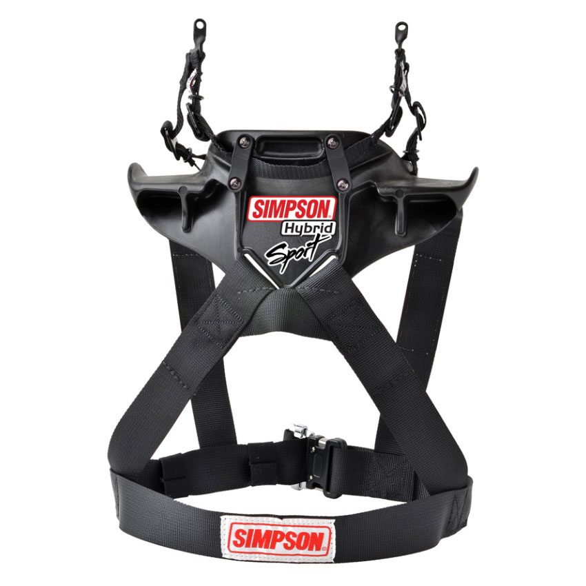 Buy Simpson Hybrid Sport FHR Device Black | MSAR