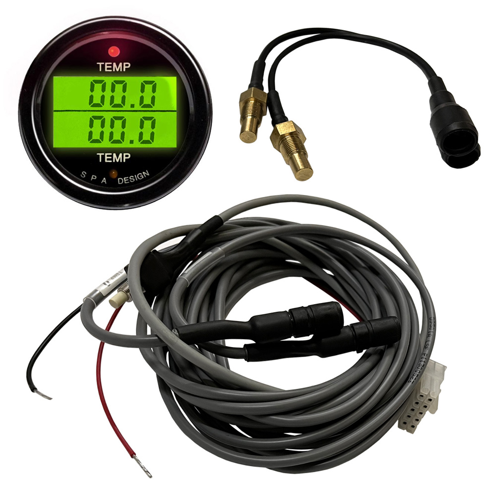 Buy SPA Electronic Dual Temp Gauge | DG210 | MSAR