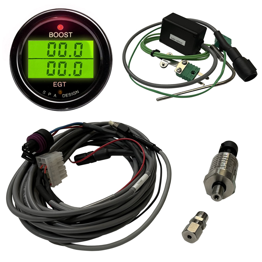 Buy SPA Dual Boost Pressure / EGT Gauge | DG211 | MSAR