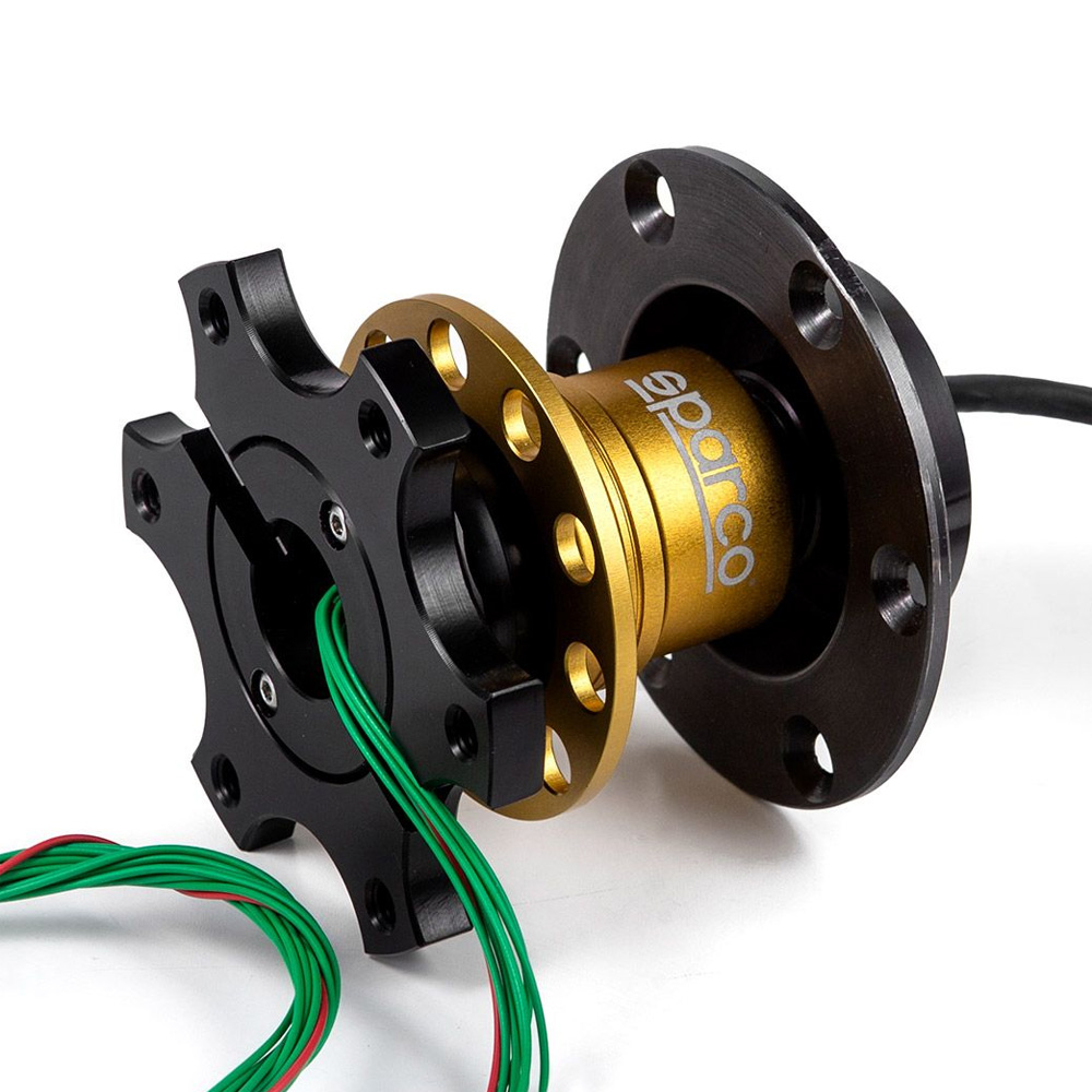 Buy Sparco Pre-Wired Bolt on QR Hub | 015R98EL | MSAR