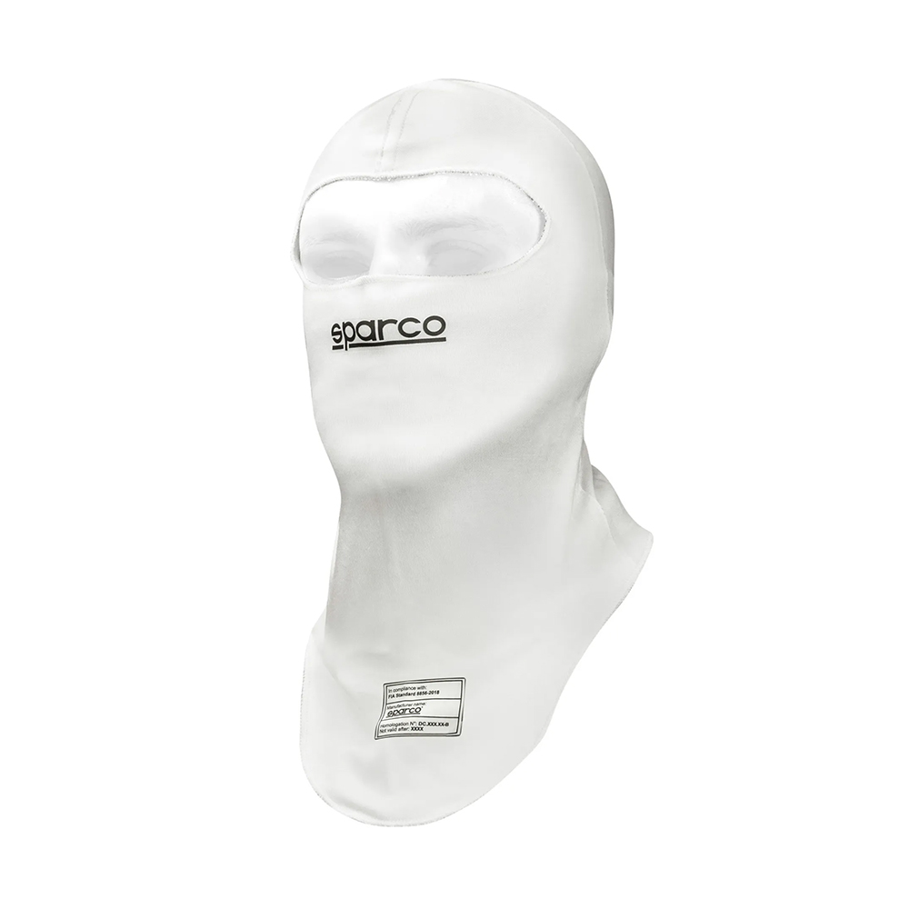 Sparco RW-4 Fireproof Open Face Balaclavas | 001487BI | MSAR