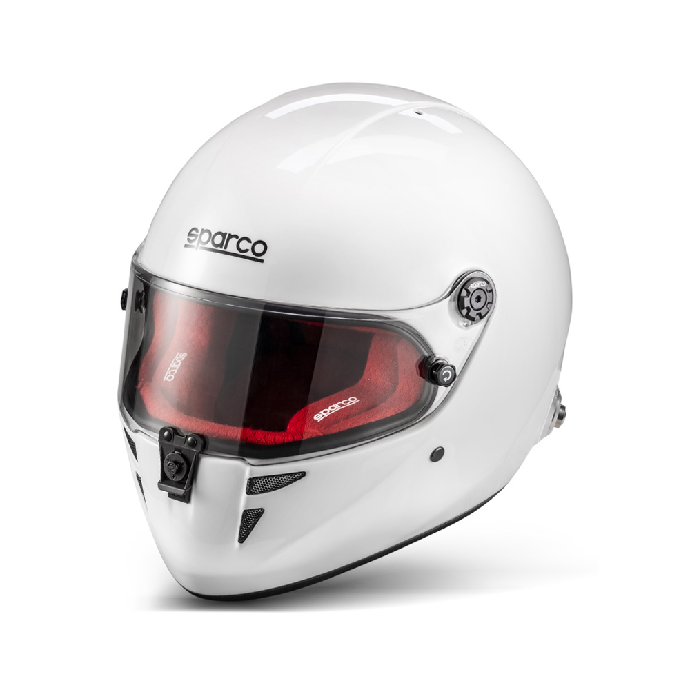 Sparco Stealth RF Race Helmet White | BRH0007B0W | MSAR