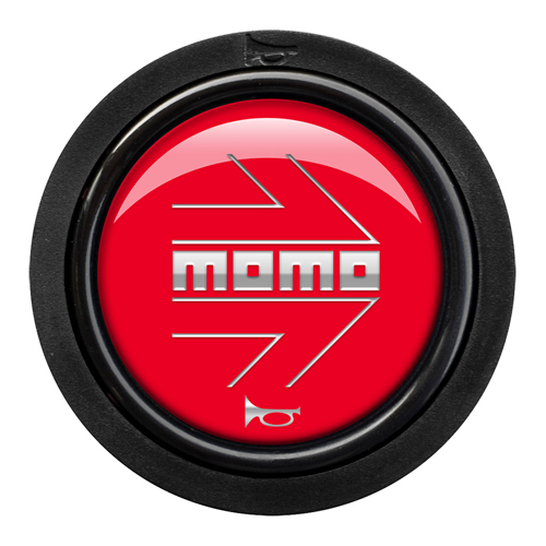 Momo Arrow Gloss Red Horn Push | HOARW10BLUCHF | MSAR London