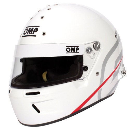 OMP GP-R Racing Helmet White | SC799020 | MSAR London