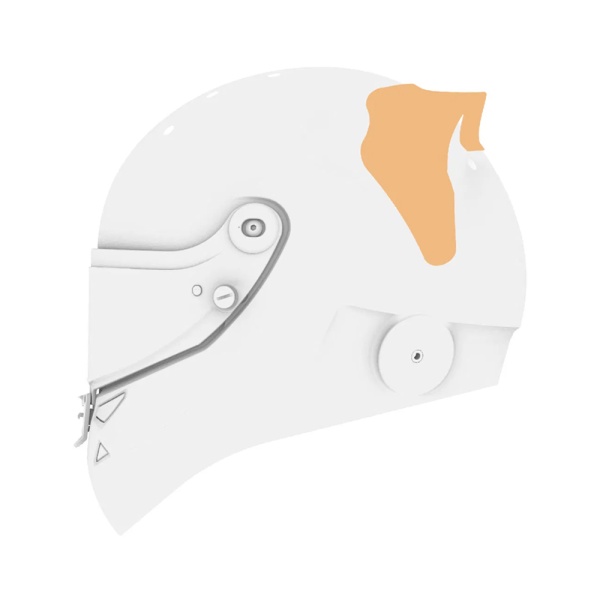 Schuberth Flat Top Helmet Spoiler | 1010008164 | MSAR