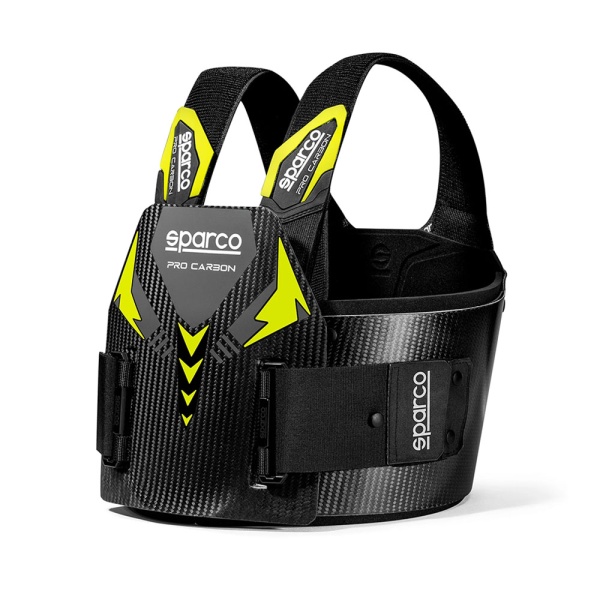 Sparco Pro Carbon FIA Rib Protector | 002407KNR | MSAR