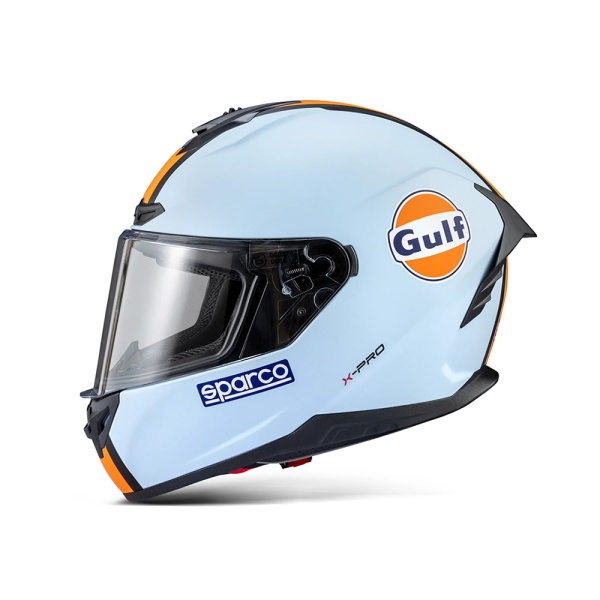 Sparco Gulf Racing X-Pro Helmet | 003378GUCE | MSAR